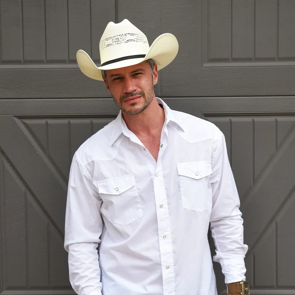 Straw Cowboy Hat-Bozeman – Grit & Grace Western Wear